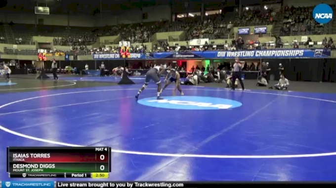 133 lbs 7th Place Match - Isaias Torres, Ithaca vs Desmond Diggs, Mount ...