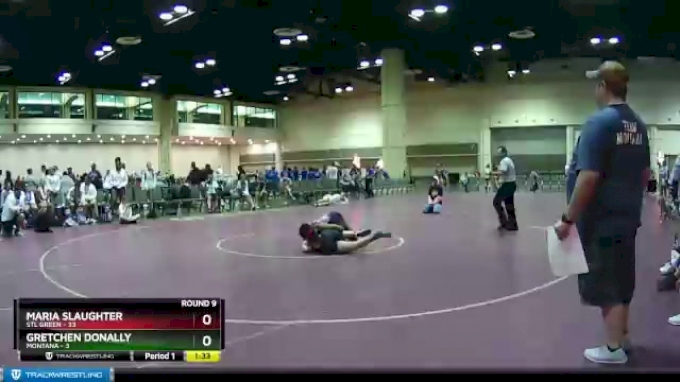 145 lbs Round 9 (10 Team) - Maria Slaughter, STL Green vs Gretchen ...
