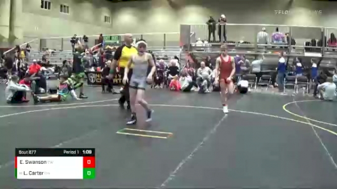 125 lbs 5th Place Match - Linkin Carter, Eastside WC vs Eric Swanson ...