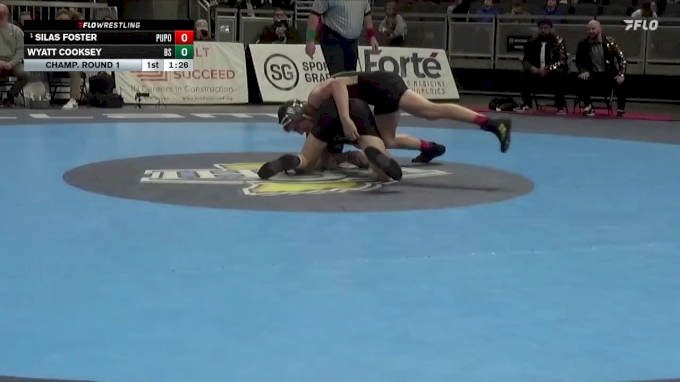150 lbs Champ. Round 1 - Silas Foster, Purdue Polytechnic - Downtown vs ...