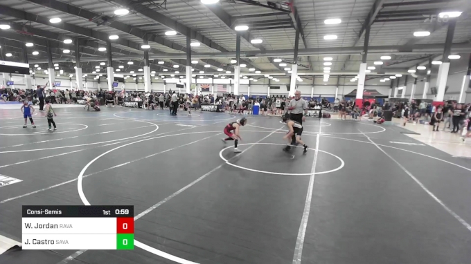 73 lbs Consolation - Wyatt Jordan, Ravage WC vs Jeremiah Roman Castro ...