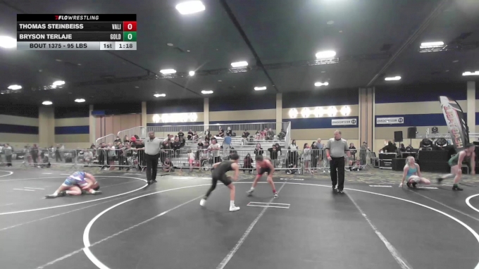 95 lbs Round Of 16 - Thomas Steinbeiss, Valiant College Prep vs Bryson ...