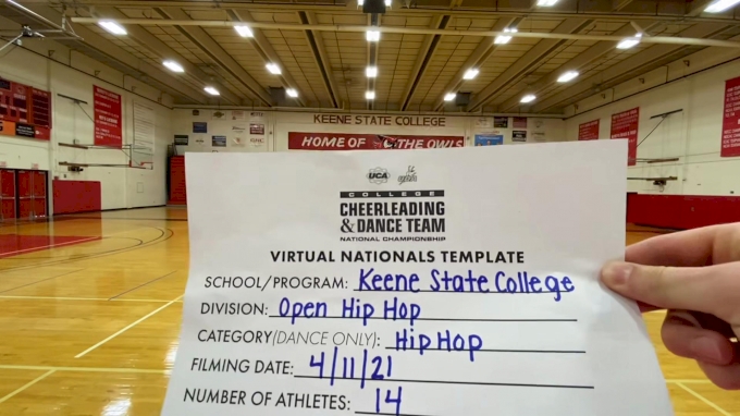 Keene State College [Virtual Open Hip Hop Semi Finals] 2021 UCA & UDA ...