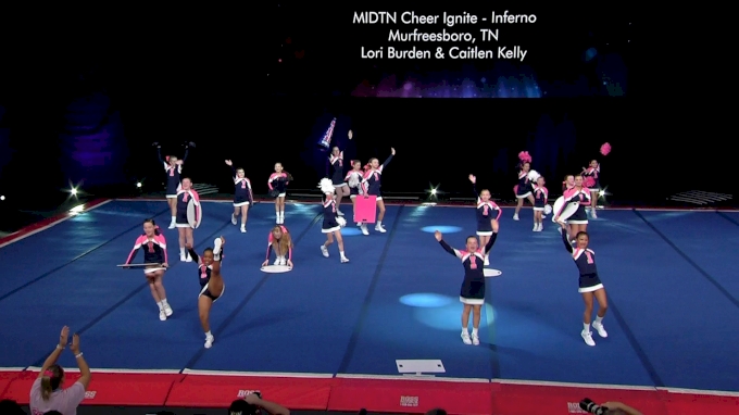 MIDTN Cheer Ignite - Inferno [2024 L2 Traditional Rec - 12Y (NON) Finals] 2024 The Quest