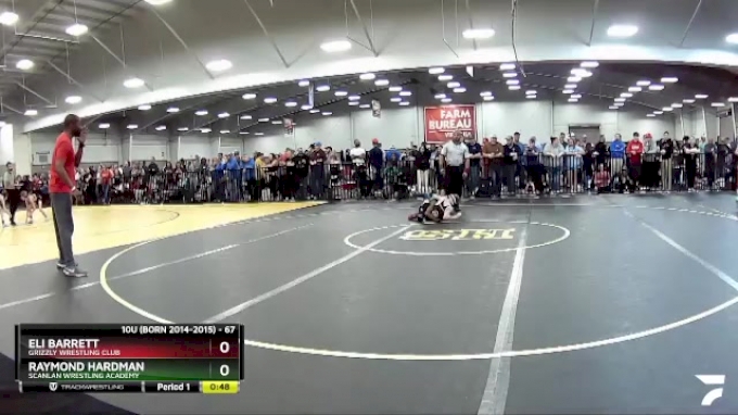 67 lbs 1st Place Match - Eli Barrett, Grizzly Wrestling Club vs Raymond ...