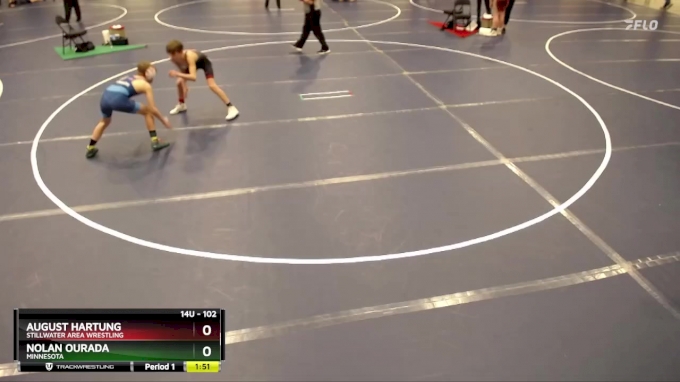102 lbs Cons. Semi - Nolan Ourada, Minnesota vs August Hartung ...