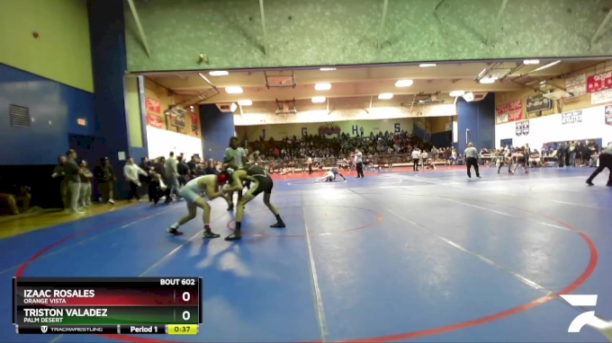 132 lbs Cons. Round 5 - Izaac Rosales, Orange Vista vs Triston Valadez ...