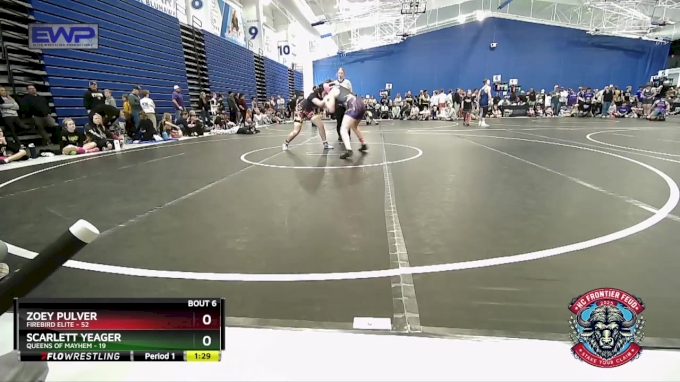 135 lbs Round 3 (4 Team) - Zoey Pulver, Firebird Elite vs Scarlett ...