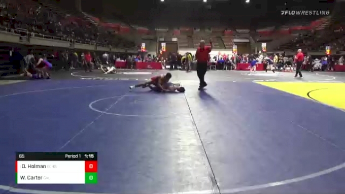 65 lbs Semifinal - Devin Holman, El Capitan High School Wrestling vs ...