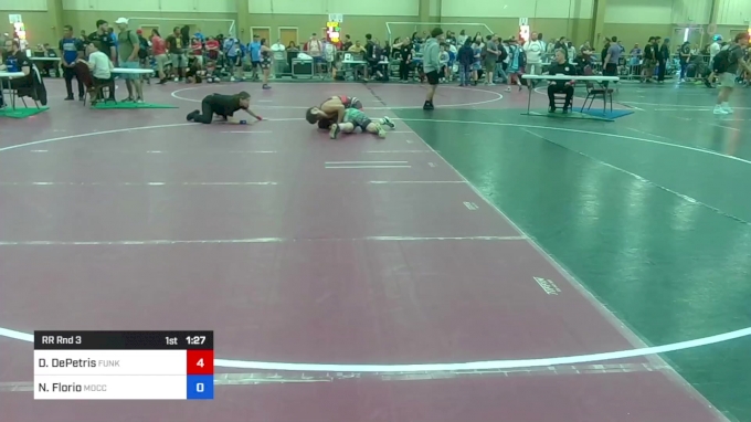 149 lbs Rr Rnd 3 - Drake DePetris, Funky Monkey vs Nicholas Florio, ATT ...