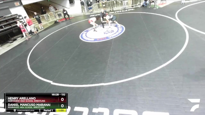 132 lbs Cons. Round 6 - Daniel Mancuso Maranan, Rodriguez High School ...