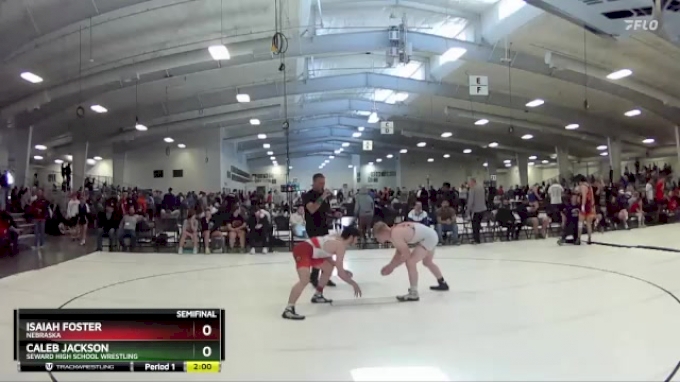153 lbs Semifinal - Isaiah Foster, Nebraska vs Caleb Jackson, Seward ...