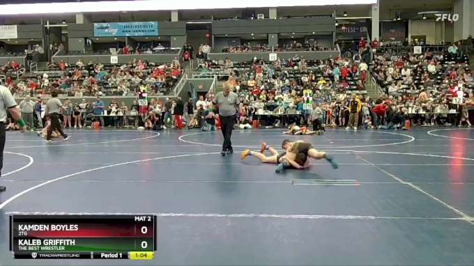 150 lbs Semifinal - Kaleb Griffith, The Best Wrestler vs Kamden Boyles, 2TG