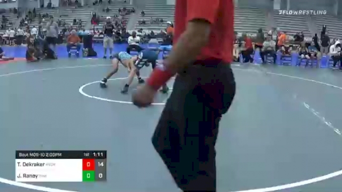 95 lbs Final - Tyler Dekraker, Revival Orange vs Jayden Raney ...