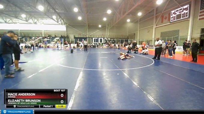 103 lbs Quarterfinal - Elizabeth Brunson, Legends Of Gold Las Vegas vs ...
