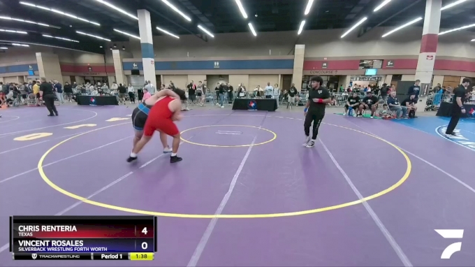 285 lbs Quarterfinal - Chris Renteria, Texas vs Vincent Rosales ...