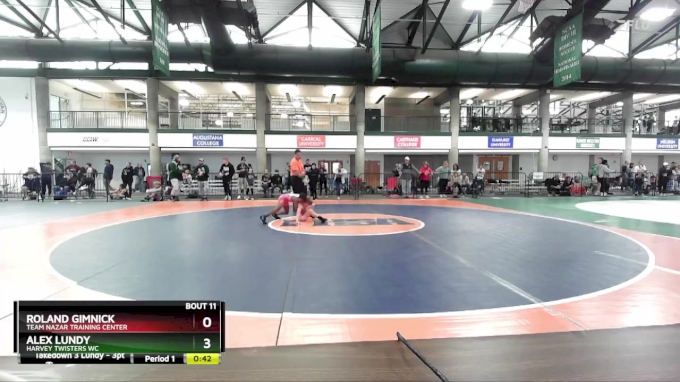 57-62 lbs Round 1 - Roland Gimnick, Team Nazar Training Center vs Alex ...