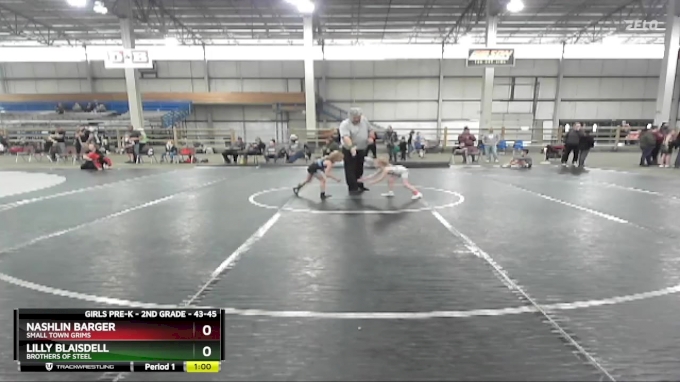 43-45 lbs Round 5 - Lilly Blaisdell, Brothers Of Steel vs Nashlin ...