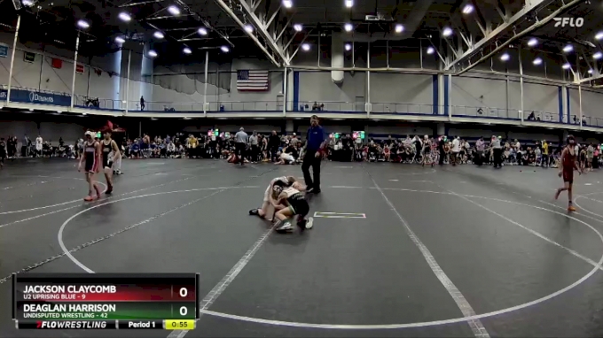 60 lbs Round 6 (10 Team) - Jackson Claycomb, U2 Uprising Blue vs Deaglan Harrison, Undisputed ...