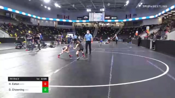 65 lbs Prelims - Hailey Eaton, Missouri vs Danica Chowning, Indiana ...