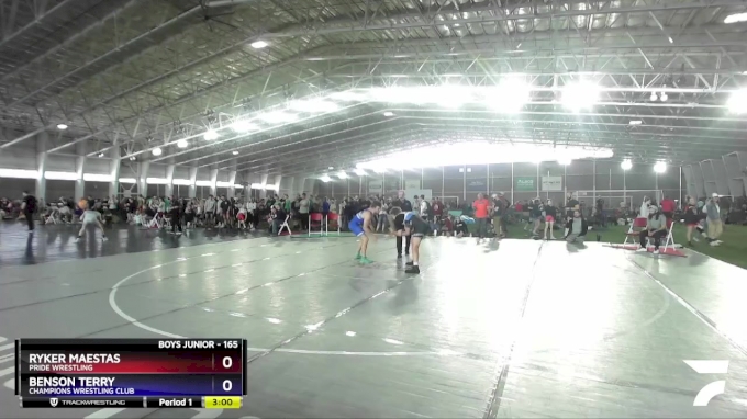 165 lbs Cons. Round 2 - Ryker Maestas, Pride Wrestling vs Benson Terry ...