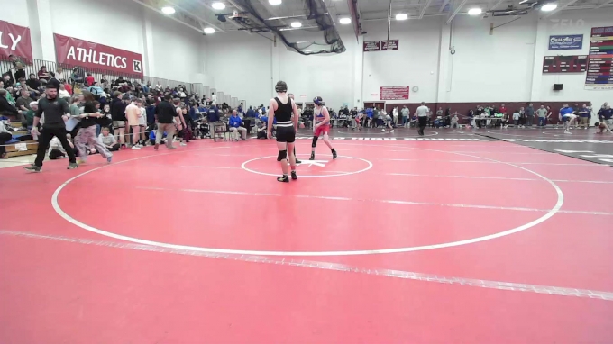 132 lbs Quarterfinal - Reese Titus, Canton vs Joey Bernardi, Nonnewaug