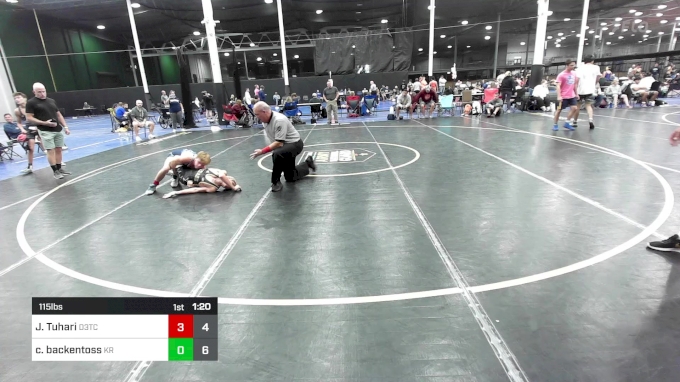 115 lbs Consi Of 4 - Justin Tuhari, D3 Training Center vs Colt ...