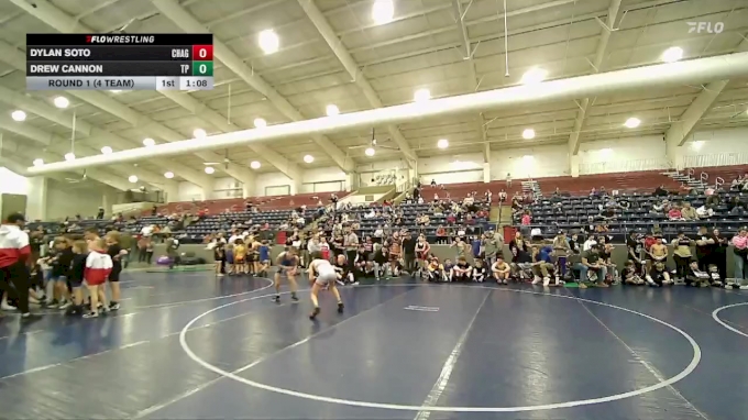 95 lbs Round 1 (4 Team) - Drew Cannon, Team Prestige vs Dylan Soto ...