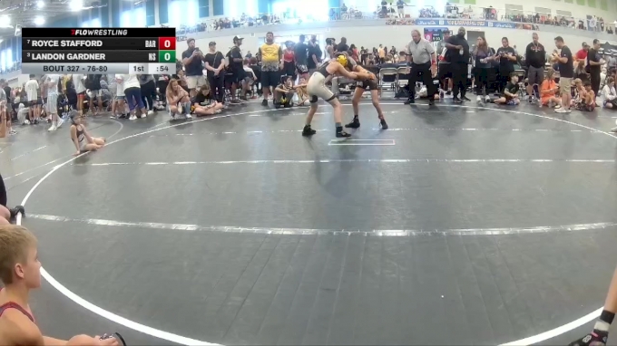 76-80 lbs Semifinal - Landon Gardner, Genesis Wrestling vs Royce ...