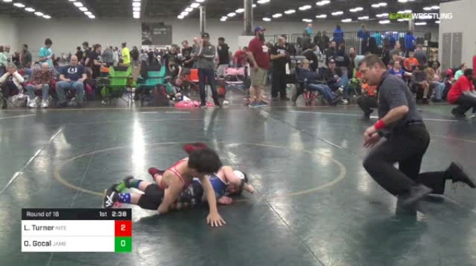 80 lbs Round Of 16 - Logan Turner, Intense W.C. vs Orion Gocal, Jameson ...