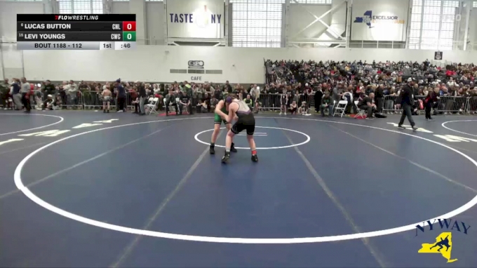 112 lbs Semifinal - Lucas Button, Club Not Listed vs Levi Youngs ...