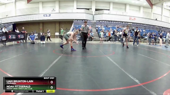 149 lbs Champ. Round 1 - Noah Fitzgerald, Indian Creek Wrestling Club ...