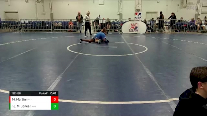 132-136 lbs Round 2 - Jakahia Mitchell-Jones, West Side Wrestling vs ...
