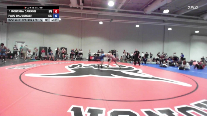 Masters B FS - 70 lbs Champ. Round 2 - Montana Carson, Black Fox ...