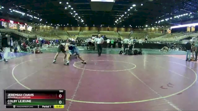 190 lbs Cons. Round 5 - Colby Lejeune, Ola vs Jeremiah Chavis ...