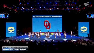 University of Oklahoma [2026 All Girl Division IA Semis] 2026 UCA & UDA ...