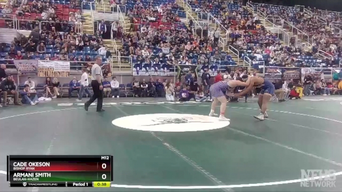 220 lbs 5th Place Match - Armani Smith, Beulah-Hazen vs Cade Okeson ...