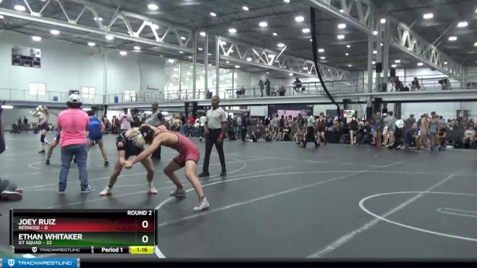 145 lbs Round 2 (6 Team) - Ethan Whitaker, GT Squad vs Joey Ruiz, RedNose