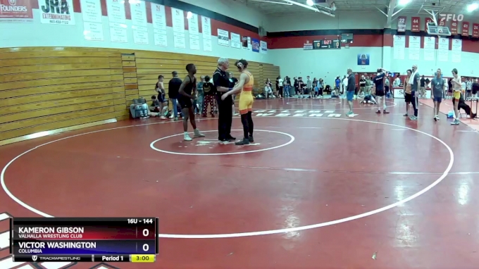 144 lbs Cons. Round 1 - Kameron Gibson, Valhalla Wrestling Club vs ...