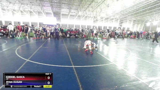126 lbs Champ. Round 2 - Ezekiel Gasca, AZ vs Ryan Dugan, CO