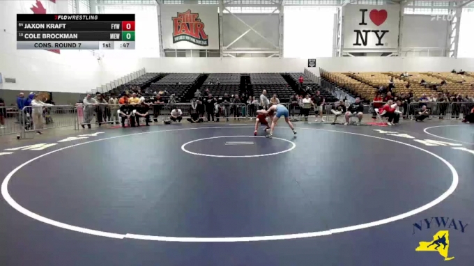 152 lbs Cons. Round 7 - Cole Brockman, Mongoose Elite Wrestling vs ...