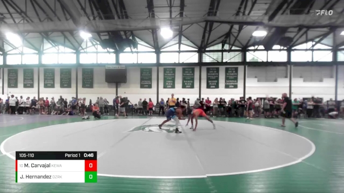 105-110 lbs Quarterfinal - Mason Carvajal, Built By Brunson vs Julian ...