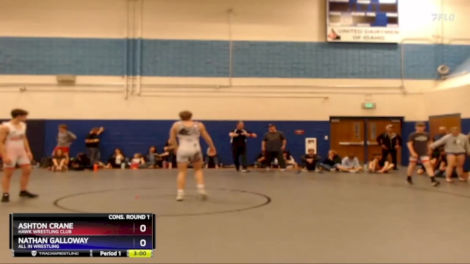 138 lbs Cons. Round 1 - Ashton Crane, Hawk Wrestling Club vs Nathan ...