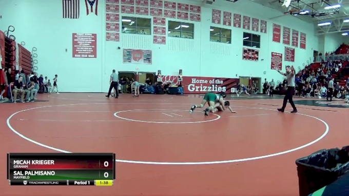 132 lbs Round 3 - Sal Palmisano, Mayfield vs Micah Krieger, Graham