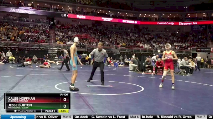 1A-106 lbs Champ. Round 1 - Jesse Burton, Westwood, Sloan vs Caleb ...