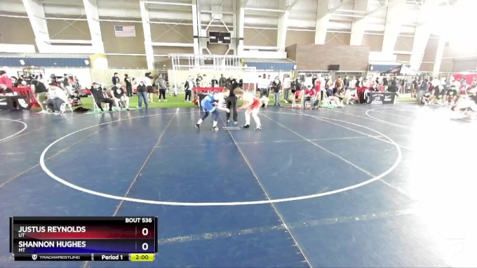157 lbs Cons. Semi - Justus Reynolds, UT vs Shannon Hughes, MT