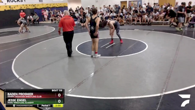 157 lbs Champ. Round 2 - Jesse Engel, Manu Wrestling Academy vs Baden ...
