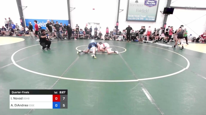 51 kg Quarterfinal - Isaac Novod, Doughboy vs Anthony DiAndrea, Edge Black