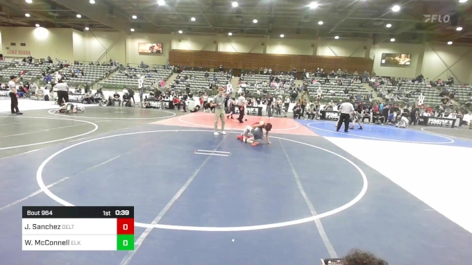 102 lbs Consolation - Jayson Sanchez, Delta Wrestling Club vs William ...
