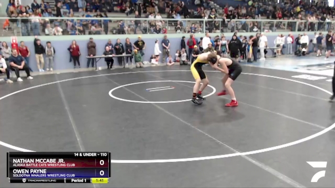 110 lbs Final - Nathan McCabe Jr., Alaska Battle Cats Wrestling Club vs ...